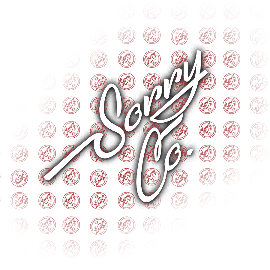 Sorry Signature Decal – Sorry Company